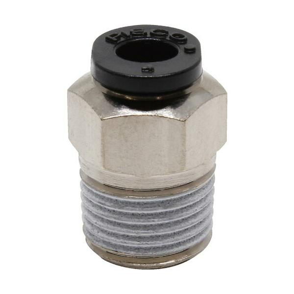 [特長]●スタンダードタイプに比べ、容積比40％の小型化に成功したワンタッチ継手です。●開放リングを楕円形状にすることで、超小型にもかかわらずチューブの脱着が簡単です。[仕様]●適合チューブ外径(mm)：4●接続口径：R1/8●六角対辺(m...