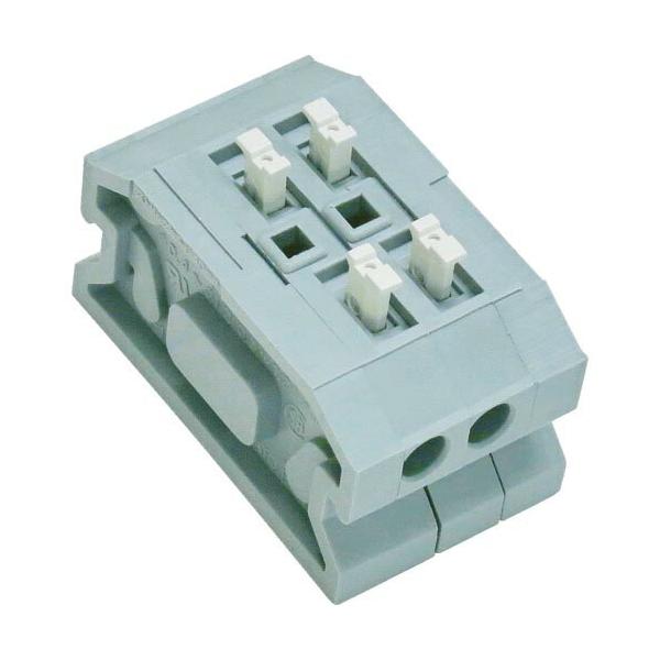 [特長]●単線・より線に対応した中継用端子台です。●結線の作業効率UPと作業者による結線のバラツキがなくなります。●ワンタッチで安定した結線接続ができます。●はんだ付けなしで被覆をむいていただくだけでダイレクトに結線できます。（むき線長10...