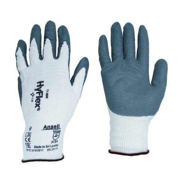 [特長]●ミクロの穴が部品をしっかり保持します。●つっぱり感のない柔らかな装着感です。●DMFフリー[仕様]●色：ホワイト/グレー●サイズ：M●ゲージ数：15●全長(cm)：19.9〜26.5●手のひら周り(cm)：18.6●中指長さ(cm...