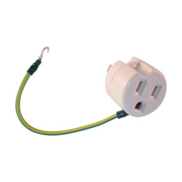 [特長]●2極コンセントに使いますと2極接地形プラグが使用できます。（ME2985、ME2920）●接地コンセントまたは、接地形コネクタボディーからアース線を接続できます。（ME2966）[仕様]●定格：15A125V●端子(入力/出力)：...