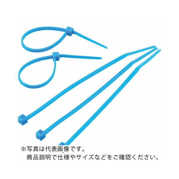 [特長]●主に屋内での結束に適した汎用性の高いカラータイプです。●電線の被覆色に合わせた色を使用することで束線を目立たなくきれいに束ねることができます。●ケーブルの種類によって色分けして結束するとひと目で識別できて便利です。[仕様]●色：青...