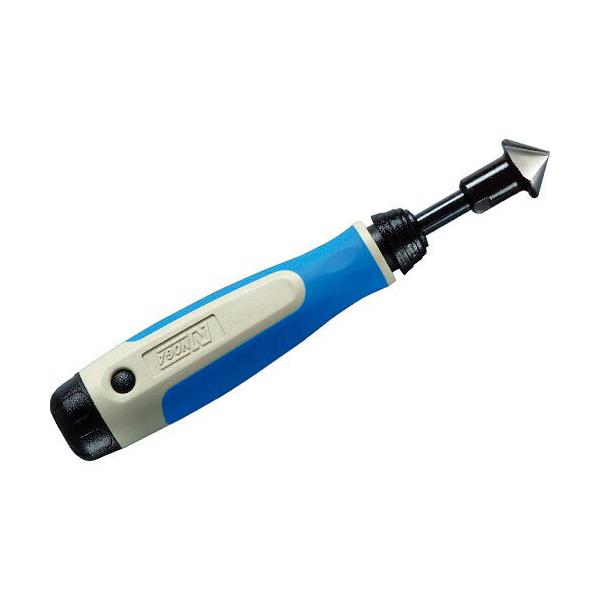 [特長]●ドリル穴の面取りに適しています。●ホルダの突き出しを長くできるので深い穴の皿もみに使いやすくなっています。[仕様]●付属品：ホルダ Cホルダ、ブレード BC2011(3〜20mm用)●ハンドル：NG3000