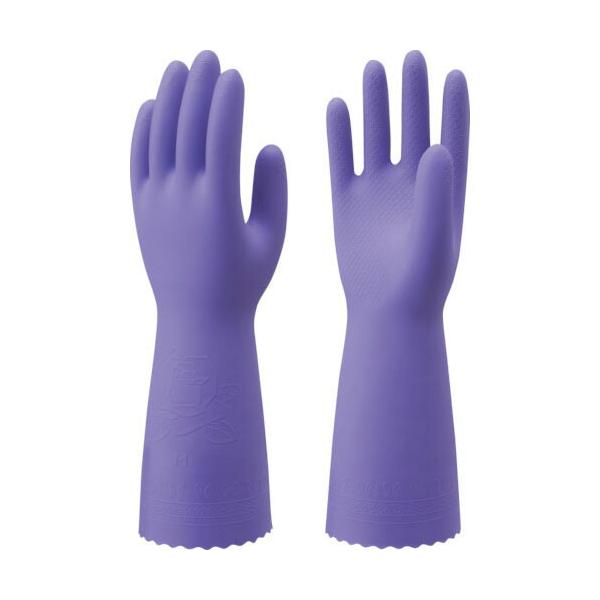 [特長]●丈夫で作業性のよい厚手タイプで、柔らかく手にフィットします。●傷つきやすい指先を2重コート加工で強化しています。●吸湿性の良い裏毛付です。●微細スベリ止め加工で濡れた作業に最適です。●手袋内面には抗菌防臭加工の裏毛を施し、保温性に...