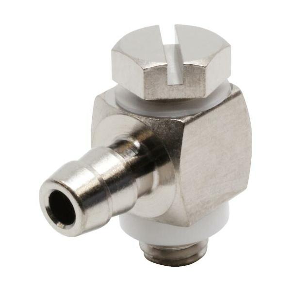 [特長]●小型機器や、省スペースの細かい配管に最適です。●真空機器の配管にも最適です。（弊社UDチューブを推奨）●締付タイプはチューブの着脱が容易で、手締めのみでチューブの締付けが可能です。[仕様]●適合チューブ外径D(mm)：6●接続口径...