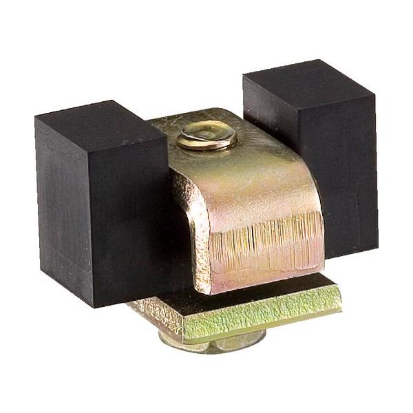 [仕様]●適合レール：10A-R[材質／仕上]●クッション：CRゴム●コ型ナット、座板：スチール●締付ボルト：Ｍ6×20スチール