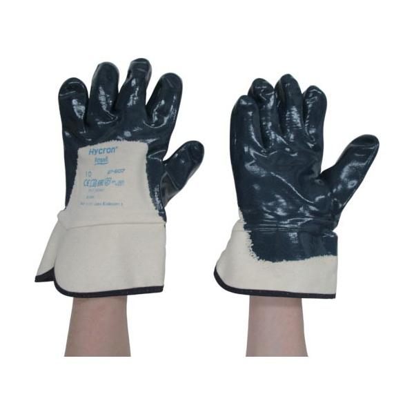 [特長]●革手袋の約3倍の摩耗強度で、頑丈です。●油やグリスなどの浸透を防ぐニトリルコーティング加工を施しています。●優れたクッション性と保湿性を兼備しています。●洗濯機で洗うことができ、形状変化が起こりにくいです。[仕様]●色：ネイビー●...