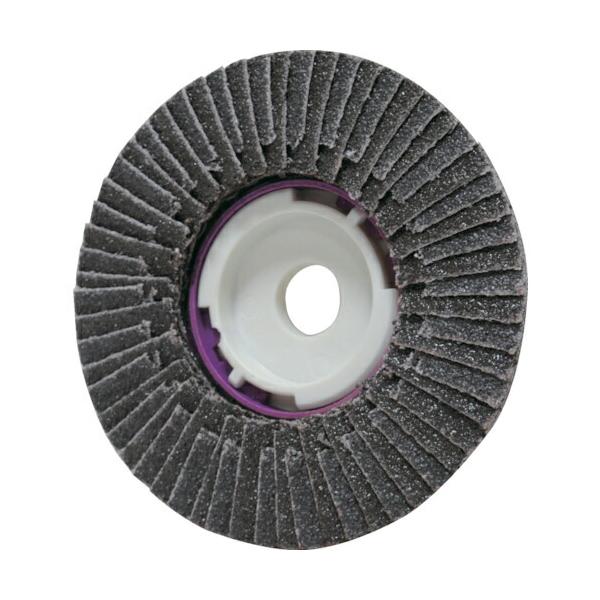 [特長]●長・短のペーパーが交互に入っており目づまりを抑え、研磨力をアップしています。●セービング式でワンタッチ簡単取り付けができます。●センターキャップをグラインダーに取り付けたまま、ワンタッチでディスクのみ交換できます。[仕様]●粒度(...