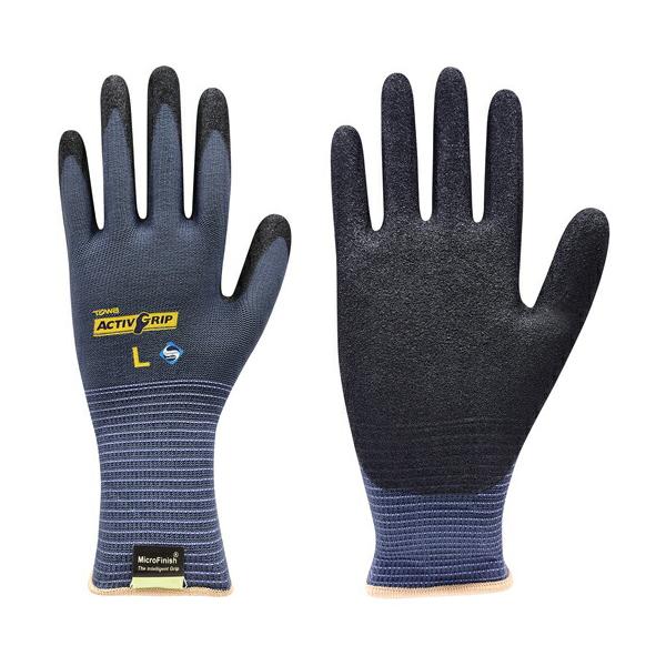 [特長]●油をともなう作業でもグリップ性に優れています。●特殊スベリ止め（マイクロフィニッシュ）加工を施しており、油をともなう作業でも高いグリップ性能を発揮します。●手のひら、指にニトリルゴムをダブルコーティングして油の浸透を防止、またフィ...