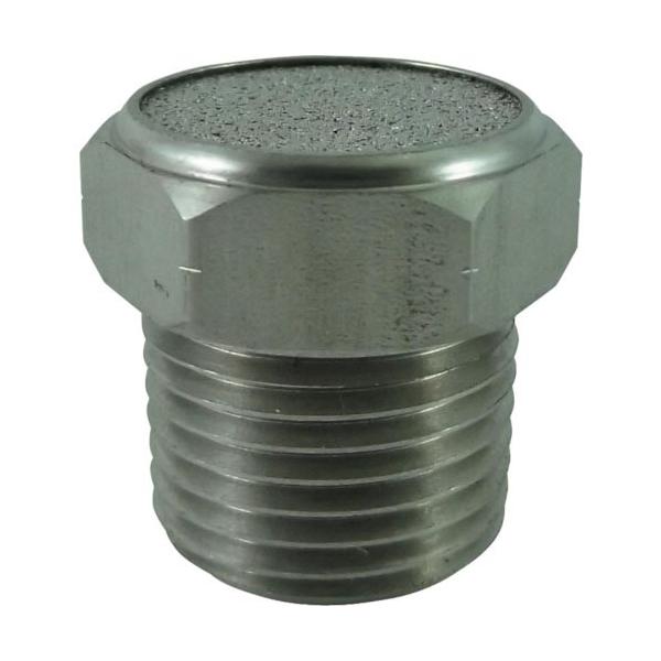 [特長]●小型バルブやパイロットエアの排気用の省スペースマフラとして最適です。[仕様]●減音量(dB)：20以上●有効断面積(［［ＭＭ２］］)：12.0●接続口径：R1/2●全長(mm)：25.5●使用圧力(MPa)：1●使用流体：空気、水...