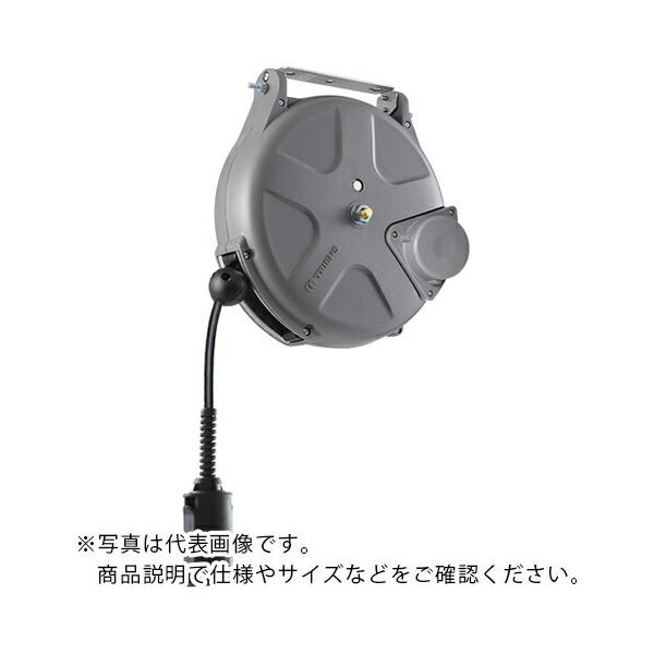 [特長]●ゆっくり巻き戻るブレーキ機構付きで、安全性を最優先しています。●劣化やパンクの原因となるホースの折れ曲がりを樹脂スプリングが軽減します●簡単ホース交換機構（継手仕様）です。●必要に応じた首振り機能付です。(左右30°)●工場の景観...