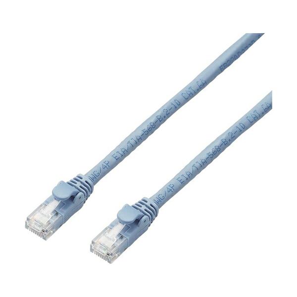 [特長]●ツメ折れによるケーブルの脱落が防げ、長期にわたってしっかりとLANポートに固定することができます。[用途]●高速で安定したネットワーク環境の実現に。[仕様]●色：ブルー●芯数：8芯●長さ(m)：100●規格：Cat6A対応(10B...