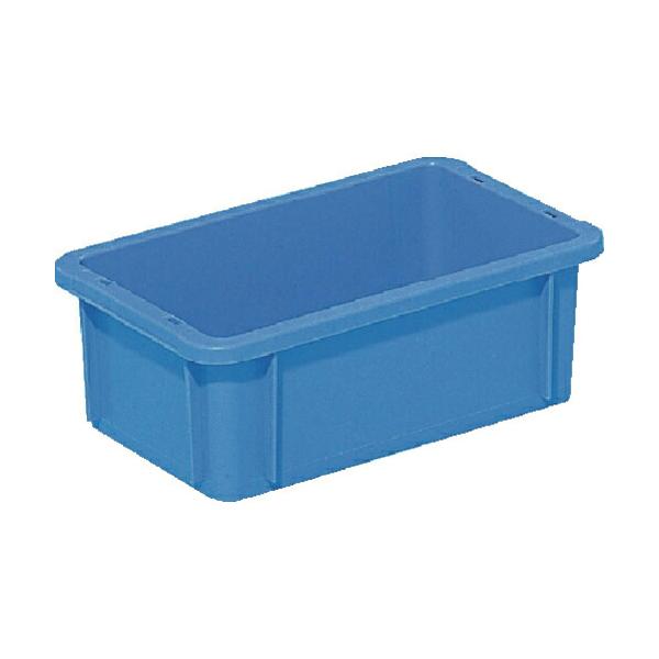 [特長]●全面ベタ目のスタンダードな多目的通箱です。●強度、段積み性に優れ、多様な分野で使われています。[仕様]●容量(L)：2.9●色：ブルー●外形寸法(mm)間口：267●外形寸法(mm)奥行：164●外形寸法(mm)高さ：95●有効内...