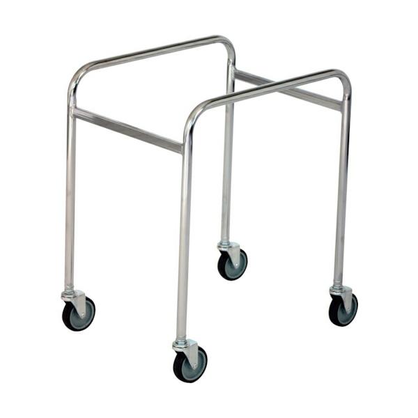 [特長]●28Lサイズ専用カゴ置き台車です。[仕様]●外形寸法(mm)間口：340●外形寸法(mm)奥行：455●外形寸法(mm)高さ：555●スチール製・クロムメッキ●28Lサイズカゴ専用[材質／仕上]●スチール[セット内容／付属品]●Φ...
