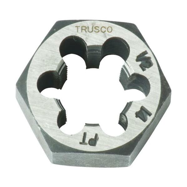 [特長]●ボルトやねじをさらえる（きれいにする）時に使用します。●モンキーレンチにて作業ができます。●ねじ山を修正する際の丸ダイスにかわる商品です。[仕様]●呼び寸法：1/2●山数：14●厚さ(mm)：19.0●2面幅寸法(mm)：36.5...