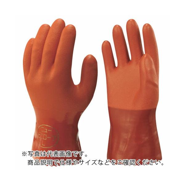 [特長]●耐油性と柔軟性を兼ね備えた使いやすく疲れにくい作業用手袋の定番です。●裏布に抗菌防臭加工を施しているため、汗などによる臭いの発生を抑えます。[仕様]●色：オレンジ●サイズ：LL●全長(cm)：27.0●手のひら周り(cm)：25....
