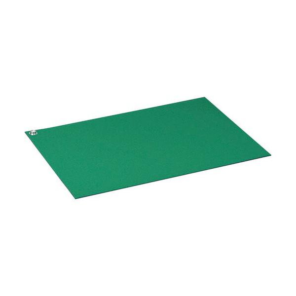 [特長]●静電気に弱い電子部品や電子機器を静電気破壊から保護します。●コードをアースに接続すれば、マットに接触させるだけで人体や工具、電子部品に溜まった静電気を除去します。●ゴムシートなので、必要な形状、サイズに合わせてカットできます。●ス...