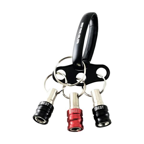 [特長]●カラフルでコンパクト、ワンタッチスライドで着脱可能な、ベルトも通せるオーバルカラビナ付き3pcsビットホルダーです。●4色のカラーバリエーションからお選びいただけます。●ワンタッチで着脱が可能で、ベルトにも通せるオーバルカラビナ付...