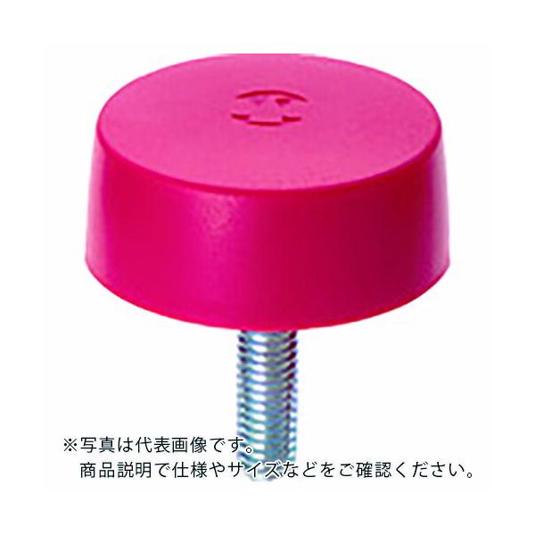 [特長]●2008年グッドデザイン賞受賞品です。●豊富なカラーバリエーションです。[仕様]●外径(mm)：34●ノブ高さ(mm)：17●ねじ寸法：M5×0.8●ねじ長さ(mm)：15●色：赤●耐熱温度(℃)：80℃●おねじタイプ[材質／仕上...