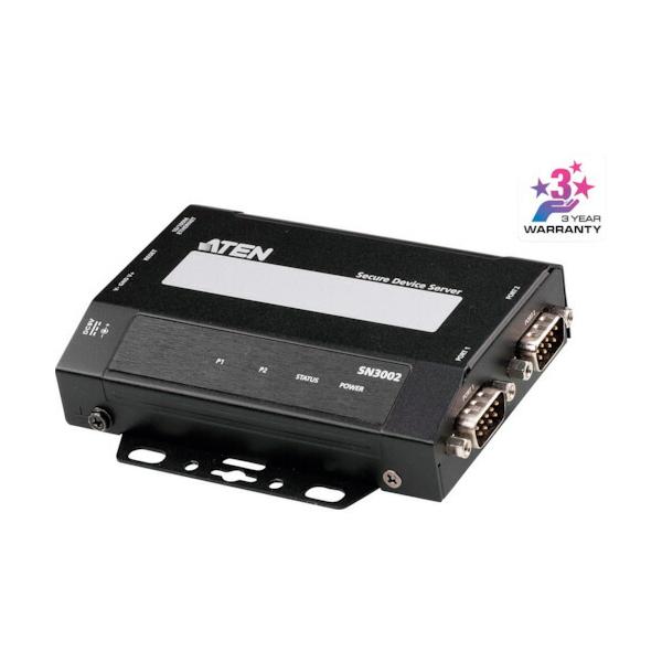 [特長]●2ポートのセキュアな汎用RS-232Cシリアルデバイスサーバーです。●SCADA（Supervisory Control And Data Acquisition）システム向け組み込みに最適です。●Ethernet経由で給電可能な...