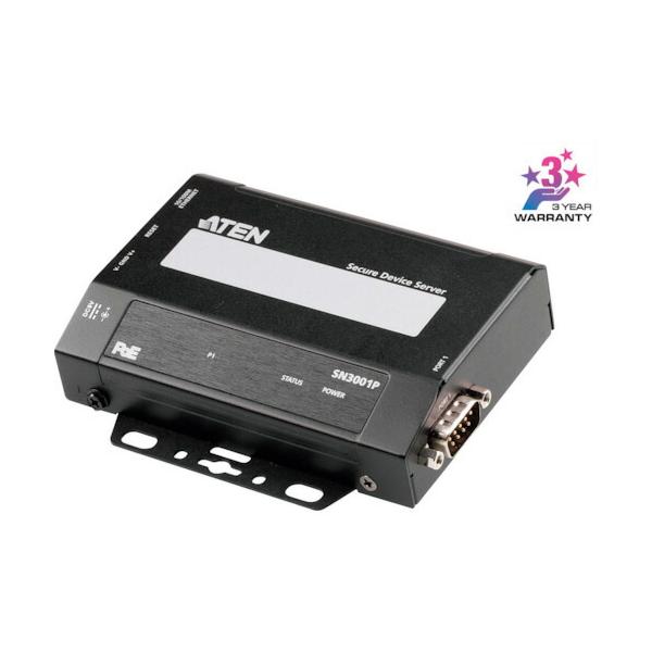 [特長]●1ポートのセキュアな汎用RS-232Cシリアルデバイスサーバーです。●SCADA（Supervisory Control And Data Acquisition）システム向け組み込みに最適です。●Ethernet経由で給電可能な...