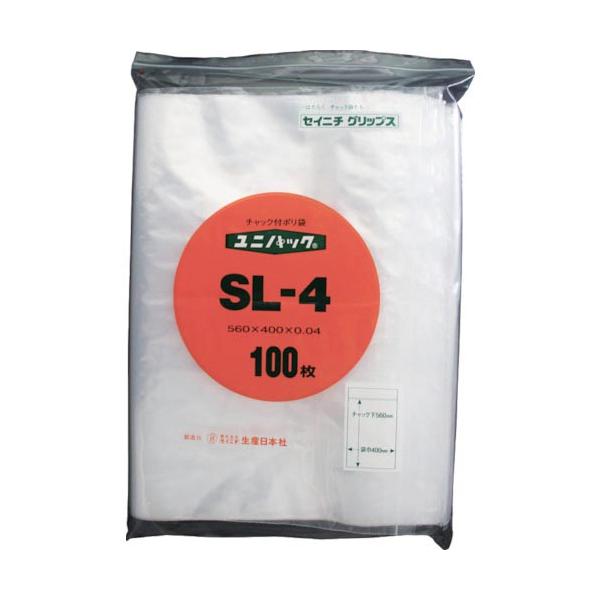 [特長]●スタンダードなフィルム厚0.04mmのチャック付ポリエチレン袋です。[仕様]●色：透明●縦(mm)：560●横(mm)：400●厚さ(mm)：0.04●食品衛生法適合（ポジティブリスト適合）[材質／仕上]●ポリエチレン（PE）[注...