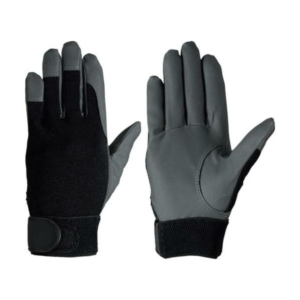 [特長]●ソフトな感触と伸縮性に富み、手先仕事に最適です。●通気性、透湿性にも優れています。[仕様]●色：ブラック●サイズ：L●全長(cm)：22.0●手のひら周り(cm)：20.0●中指長さ(cm)：8.7●厚さ(mm)：0.6●袖口：パ...