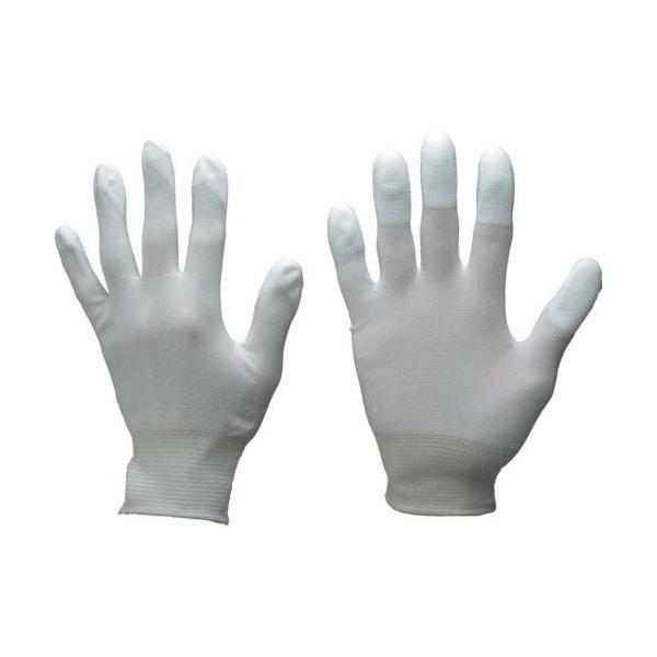 [特長]●ウレタン樹脂を指先にコーティングしていますのですべり止め効果に優れています。●指の爪側半円のみのコーティングで指先の圧迫感を軽減させています。●編手の指先部分のみをウレタンコーティングを施し、指先を使う作業に適しています。●ホコリ...