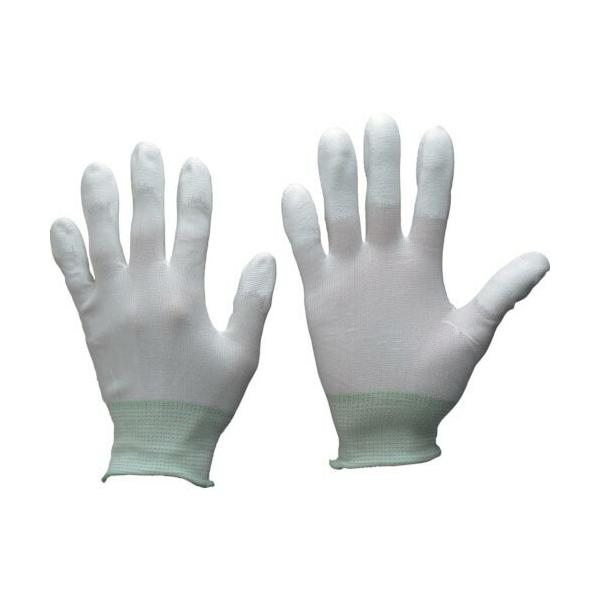 [特長]●ウレタン樹脂を指先にコーティングしていますのですべり止め効果に優れています。●指の爪側半円のみのコーティングで指先の圧迫感を軽減させています。●編手の指先部分のみをウレタンコーティングを施し、指先を使う作業に適しています。●ホコリ...