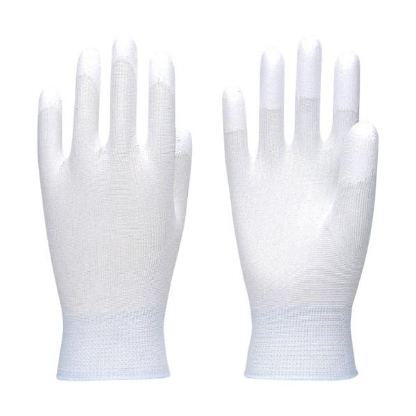 [特長]●ウレタン樹脂を指先にコーティングしていますのですべり止め効果に優れています。●指の爪側半円のみのコーティングで指先の圧迫感を軽減させています。●編手の指先部分のみをウレタンコーティングを施し、指先を使う作業に適しています。●ホコリ...