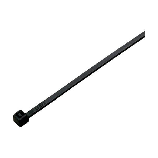 [特長]●耐候性●紫外線に強く、屋外で使える[仕様]●幅(mm)：4.5●全長(mm)：200●最大結束内径(mm)：50●引張強度(kg)：22●使用温度範囲：-35℃〜+85℃●材質：66ナイロン（紫外線遮蔽剤入）●20本入