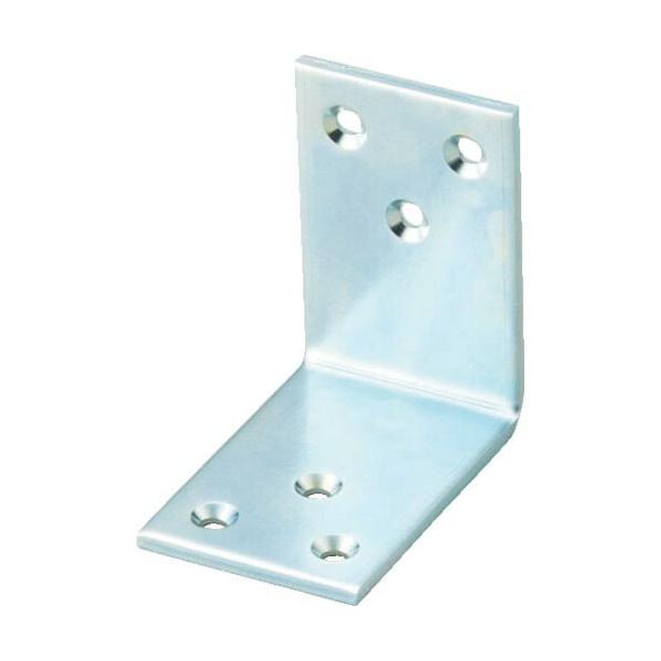 [特長]●木材などのつなぎ部分やコーナー部の補強に最適です。●補強金物としては定番アイテムとなっております。[仕様]●板厚(mm)：3.2●穴径(mm)：4.2●穴数(個)：6●D(mm)：60●W(mm)：40●H(mm)：60●穴数：6...