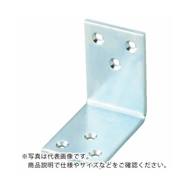 [特長]●木材などのつなぎ部分やコーナー部の補強に最適です。●補強金物としては定番アイテムとなっております。[仕様]●板厚(mm)：3.2●穴径(mm)：4.3●穴数(個)：6●D(mm)：75●W(mm)：50●H(mm)：75●穴数：6...