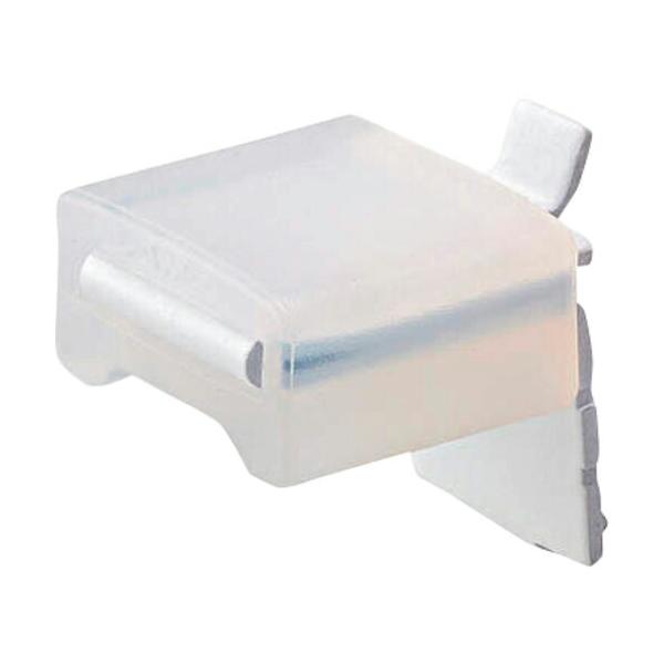 [特長]●ステンレス鋼製棚柱 SP型、SPS型専用の棚受です。●カバーを上下差し替えることで、棚受の高さが調整できます。●透明度があり滑りにくく、ガラス棚に最適です。●本体色ホワイトが新しく加わりました。[仕様]●ガラス棚用[注意]●下表の...