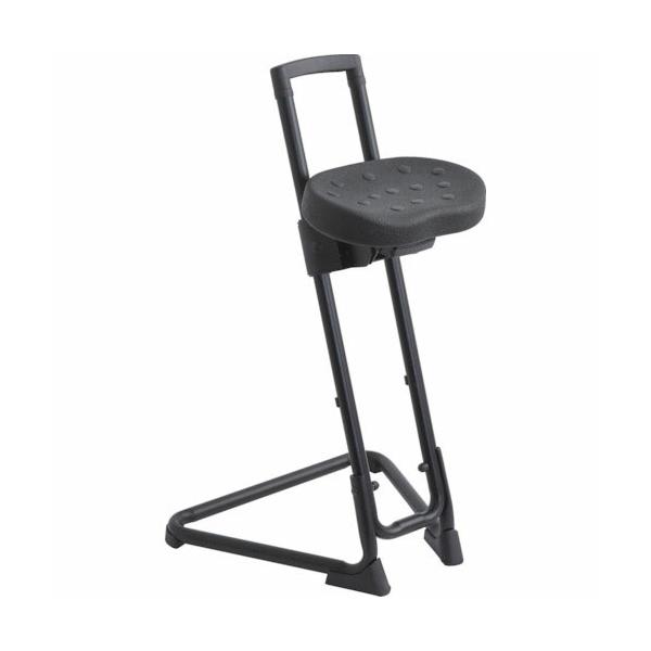 [特長]●座面を傾ける事で、”ゆだねる”立ち方ができます。●高さ12段階で最適な座面の位置に調節可能です。●座面はクッション性が高いです。●座面が左右最大16度稼働し、腰の動きをスムーズにします。[仕様]●座幅(mm)：220●座奥行(mm...