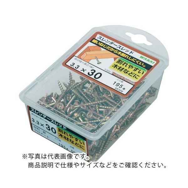 [用途]●木材[仕様]●寸法(mm)d：3.3●よび径（mm）：3.3●全長（mm）：30●ネジ部（mm）：20●頭径（mm）：6.0●パック入[材質／仕上]●鉄