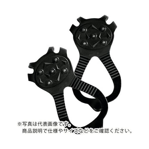 [特長]●スチール製のスパイクで雪上、氷上でも高い耐滑性能を発揮します。●急な悪天候にも備えておけば安心です。●ゴム製で幅広いサイズの通勤用シューズに簡単に装着できます。[仕様]●適合靴サイズ(cm):26.0~28.0●サイズ:L[材質／...