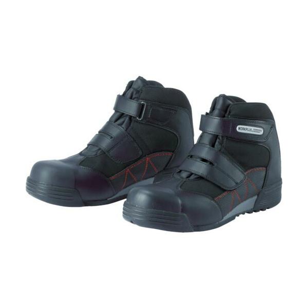 [特長]●建設現場作業者の要望に基づいて作られたプロ仕様の作業靴です。●くるぶしやアキレス腱を保護するハイカットタイプです。●屈曲性に優れているので、かがむ動作が多い作業に最適です。●親指をまっすぐに伸ばして快適に着用できるワイド樹脂先芯を...