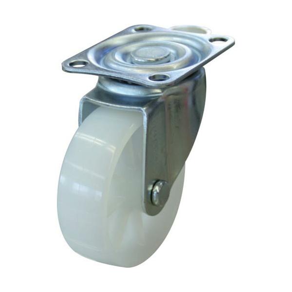 [特長]●帯電防止性ナイロン車輪の採用で静電気除去効果が得られます。[仕様]●車輪材質：ナイロン●キャスター径(mm)：75●取付ピッチ(mm)：55×42●取付座(mm)：70×58●取付ピッチX×Y(mm)：55×42●取付座A×B(m...