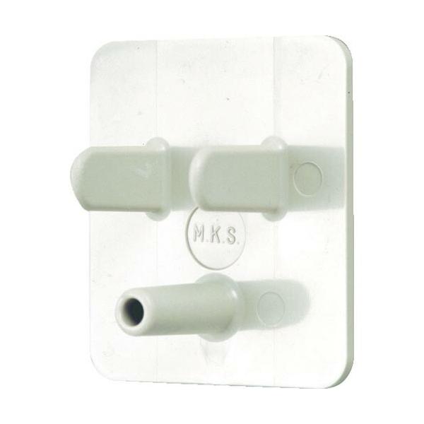 [特長]●プラグを使用しないときに刃受穴から異物が入るのを防止できます。[仕様]●幅(mm)：28●長さ(mm)：32●厚さ(mm)：16●適合コンセント：OAタップ(接地2P)用●色：白[材質／仕上]●ポリプロピレン樹脂