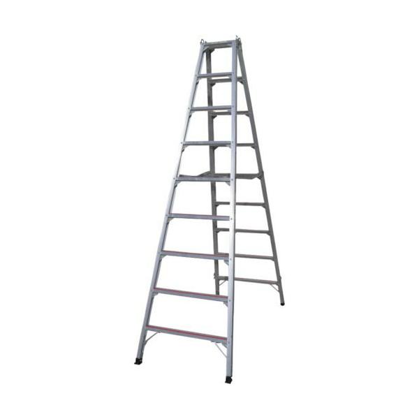 [特長]●強さ、安全性、作業性、保管性、4つの機能を兼ね備えた脚立です。●赤いすべり止めモールが、すべりや踏み外しを防ぎます。●天板およびステップには60mmの幅広タイプ+樹脂のすべり止めモール付です。●天板には足場板横ズレ防止ストッパー付...