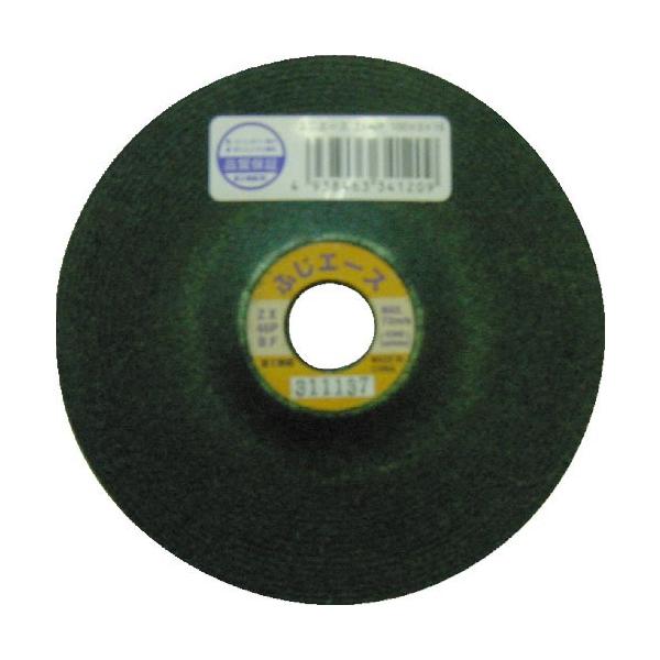 [特長]●カサ型の形状で適度な弾力性があり、ステンレスにも優れた研削力を発揮します。[仕様]●粒度(#)：60●砥材：ZX●外径(mm)：100●厚さ(mm)：2●穴径(mm)：15●最高使用回転数(rpm)：13600●硬度：P●最高使用...