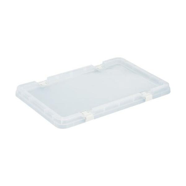 [特長]●簡単なロック式フタです。●透明なので内容物の有無がわかります。[仕様]●適合コンテナ：ST-28B、ST-36B、ST-54B●色：透明●外形寸法(mm)間口：604●外形寸法(mm)奥行：403●外形寸法(mm)高さ：39●適合...