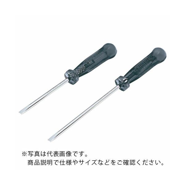[特長]●小型で持ち運びしやすいドライバーです。●丸軸ドライバーです。[仕様]●刃先：［［−］］0.4×3.0●軸長(mm)：75●全長(mm)：126[材質／仕上]●軸:構造用鋼●グリップ:樹脂[注意]●貫通ドライバーではありません。