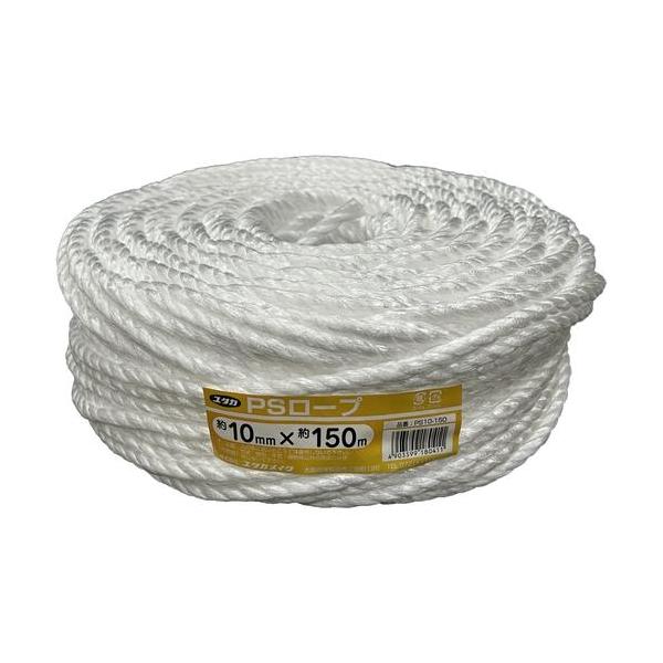 [仕様]●色：白●標準幅(mm)：10●長さ(m)：150●包装形態：袋入り[材質／仕上]●ポリプロピレン(PP)
