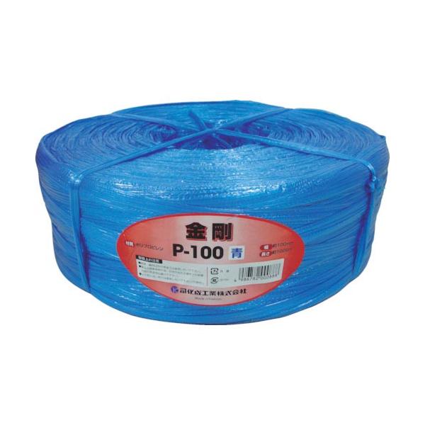 [特長]●幅広く使える結束ひもです。[仕様]●色：青●標準幅(mm)：100●長さ(m)：1000[材質／仕上]●ポリプロピレン(PP)