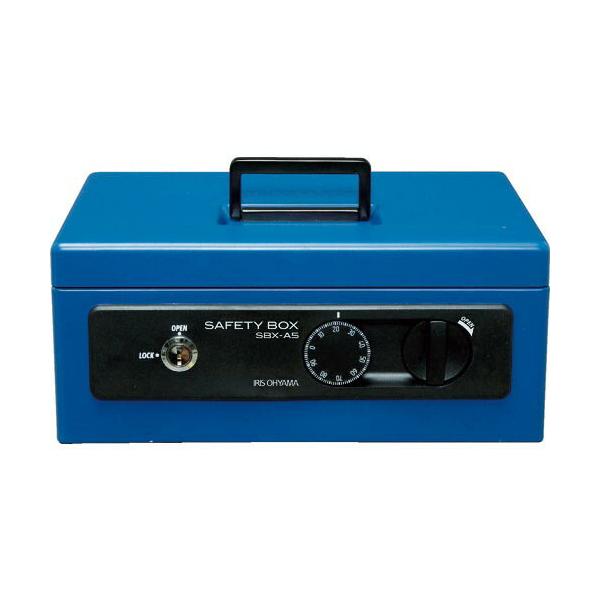 [特長]●Ａ５サイズ手提げ金庫です。●コインカウンタートレーと札入れのダブルトレータイプです。●コインカウンターはスライドして開くので見やすくなっています。[仕様]●容量(L)：3.3●色：ブルー●本体寸法(mm)間口：275●本体寸法(m...