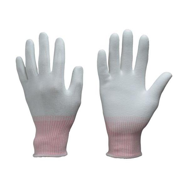[特長]●耐カット性に優れた超高強力ポリエチレン繊維を使用した原手に、柔らかいポリウレタンをコーティングした手袋です。●優れた低発じん性能を実現しています。[仕様]●色：ホワイト●サイズ：S●全長(cm)：21.5●手のひら周り(cm)：1...