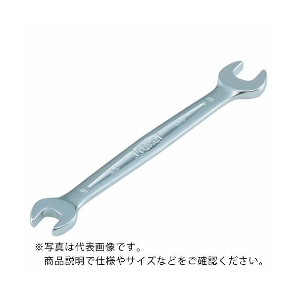 [特長]●美しい梨地仕上げで手に馴染む柔らかい曲線デザインです。●丸形とやり形の特長を合わせ持った独自のヘッド形状です。●グッドデザイン賞受賞品です。[仕様]●二面幅寸法(mm)：6×7●全長(mm)：104[材質／仕上]●構造用鋼●表面処...