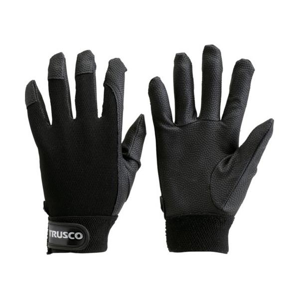 [特長]●革より柔らかい新素材を使用しています。●柔軟性・通気性・透湿性に優れ、耐久性にも優れています。●エンボス加工を施し、グリップ性能に優れています。[仕様]●色：ブラック●サイズ：S●全長(cm)：21●手のひら周り(cm)：18.5...