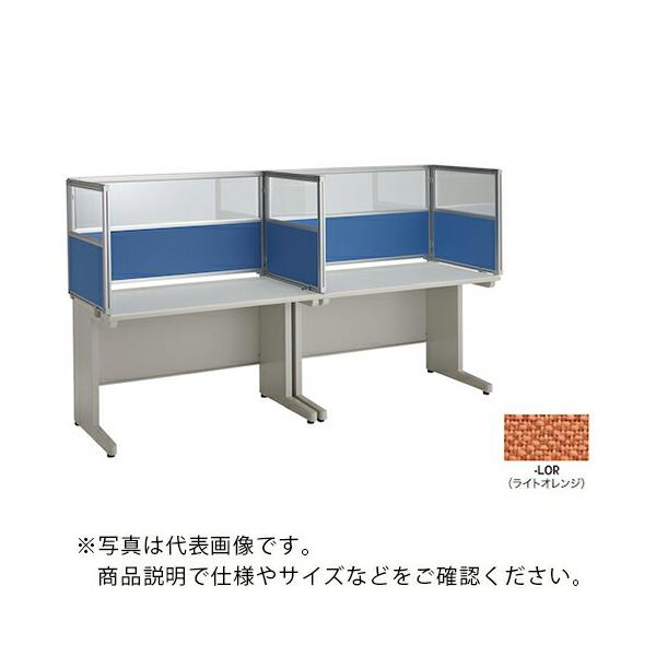 [特長]●しっかりとした一体型仕様です。●透明のアクリル板で解放感があります。[仕様]●両面/片面：コンビタイプ●色：ライトオレンジ●高さ(mm)：630●間口(mm)：1000
